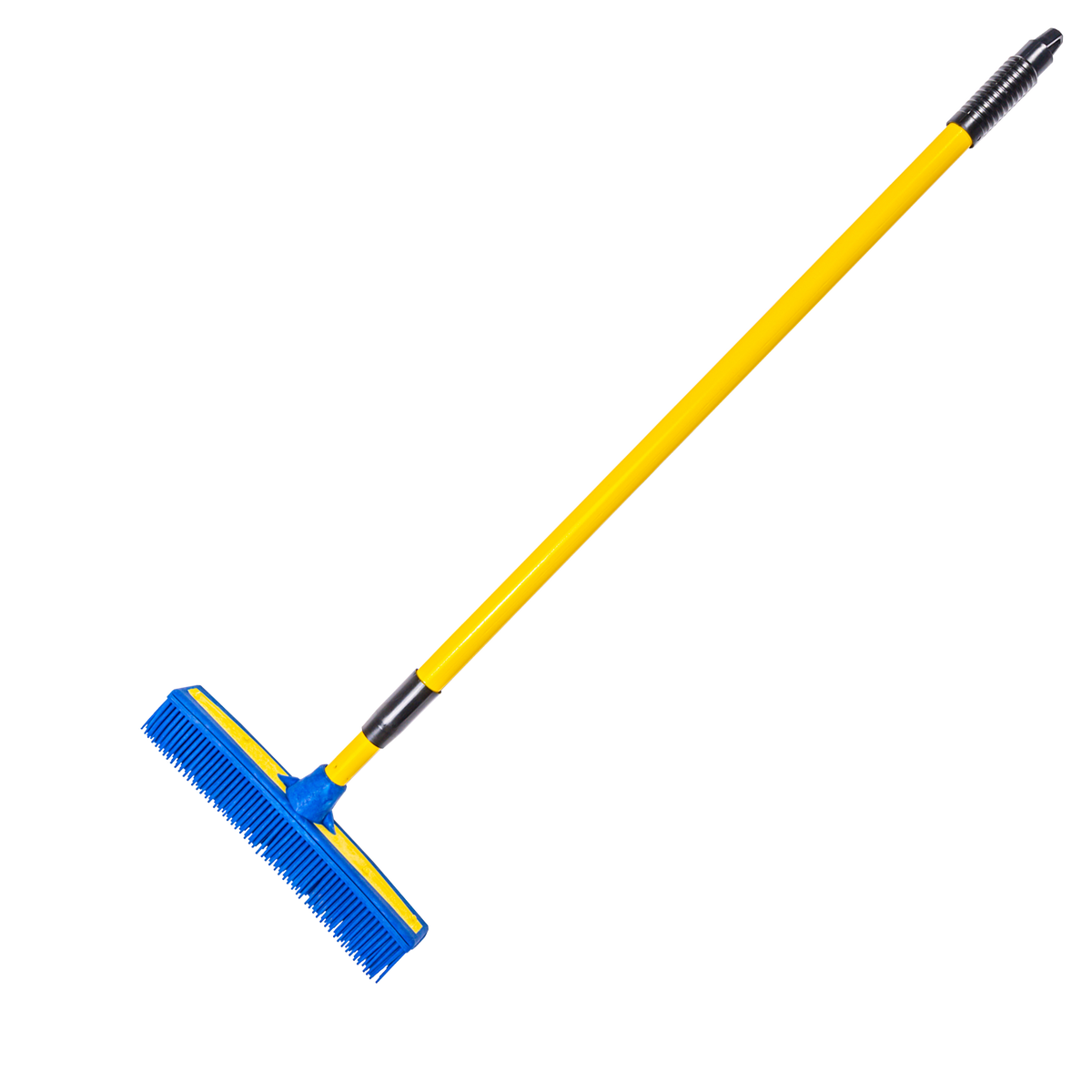 Smart Broom® 11" Upright Multi-Surface Broom Blue/Yellow w/Telescoping ...